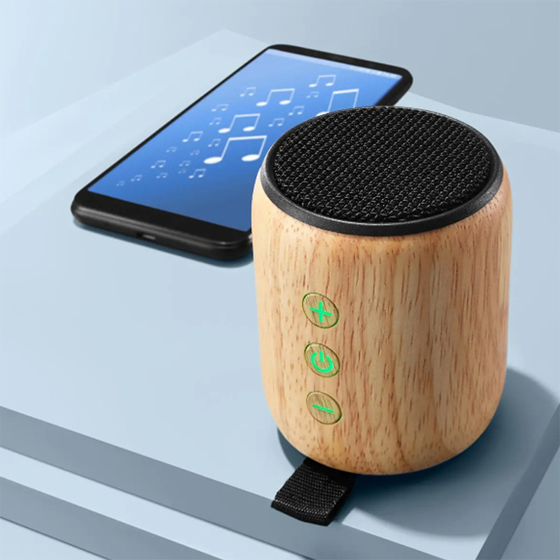 Solid Wood Bluetooth Speaker - Black | at Mighty Ape NZ