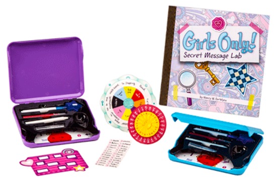 Smartlab Girls Only! Secret Messaging Lab | Toy | at Mighty Ape NZ