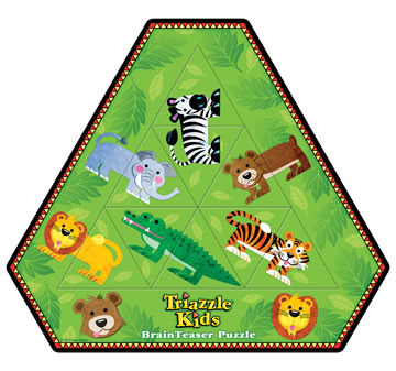 Buy Triazzle Kids Puzzle - Animals at Mighty Ape NZ