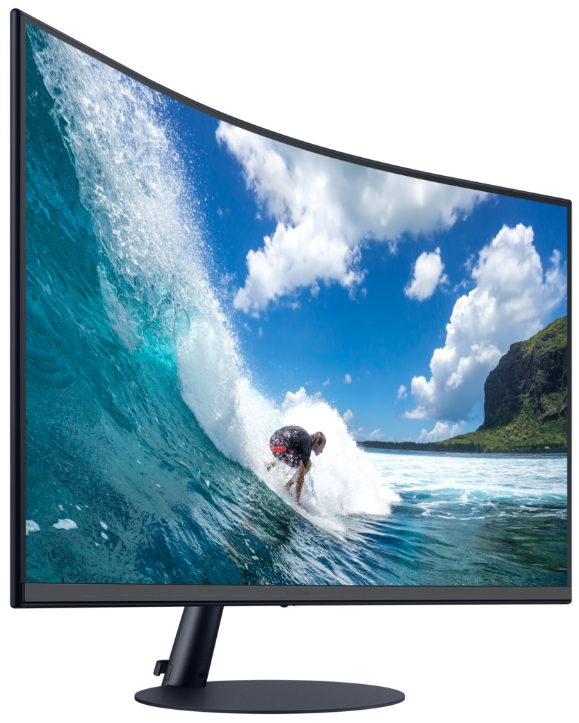 32" Samsung T55 Curved Gaming Monitor | at Mighty Ape NZ