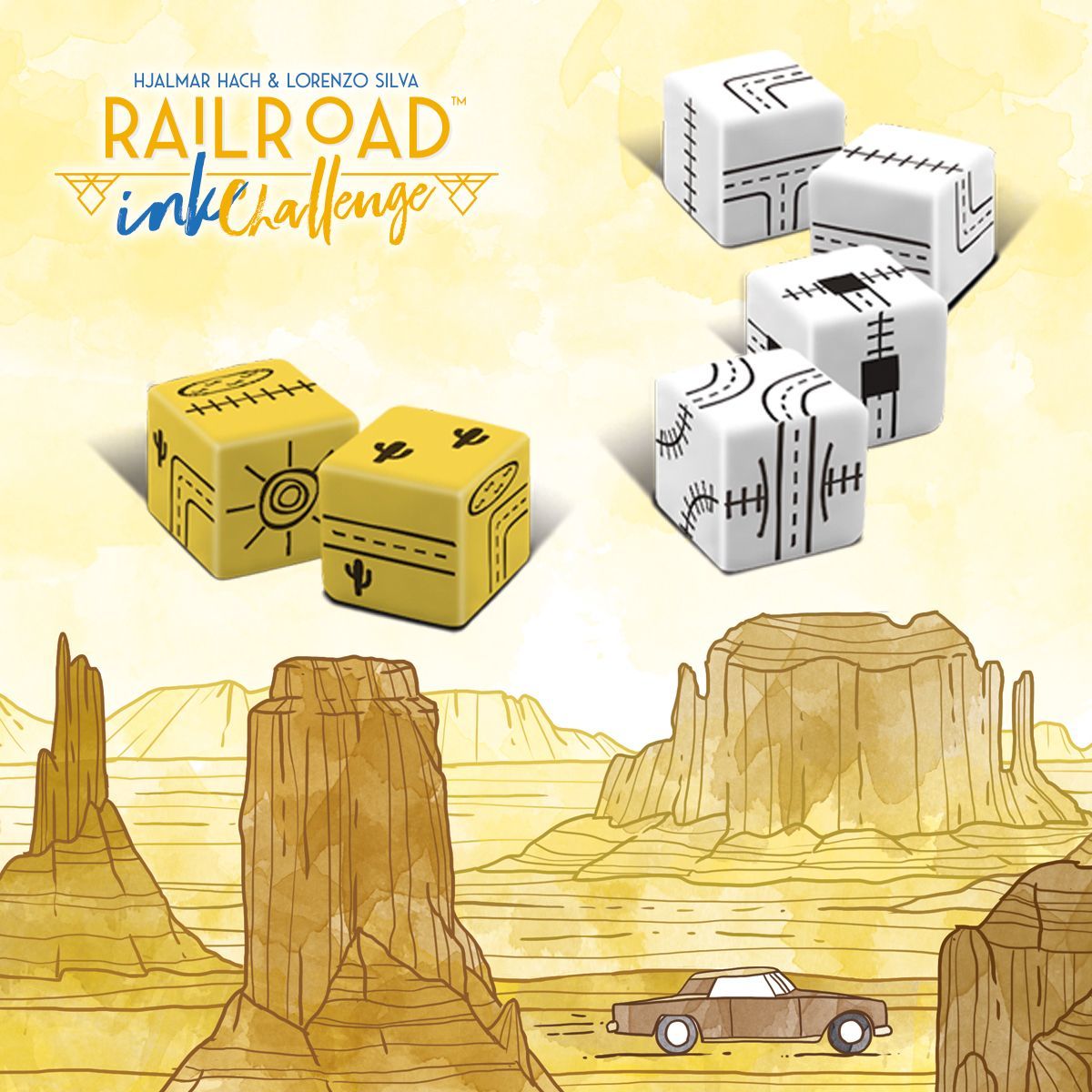Railroad: Ink Challenge Lush: Shining Yellow Edition | Board Game | at ...