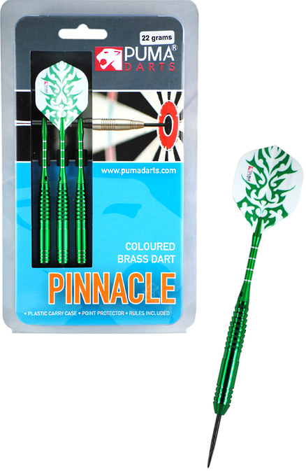 Buy Puma Pinnacle 22gm Coloured Brass Darts (Set 3) at Mighty Ape NZ