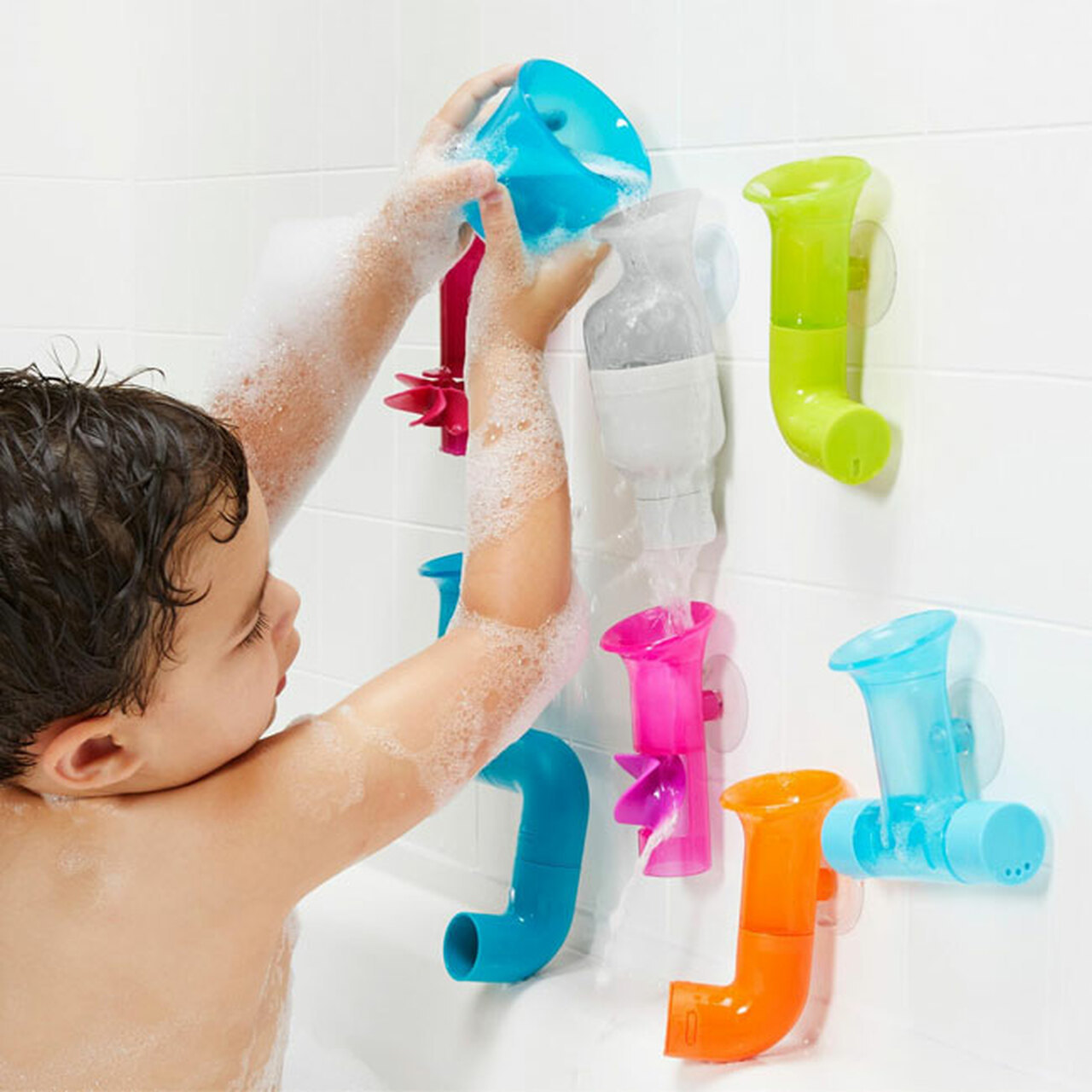 Buy Boon: Pipes Building Bath Toy at Mighty Ape NZ