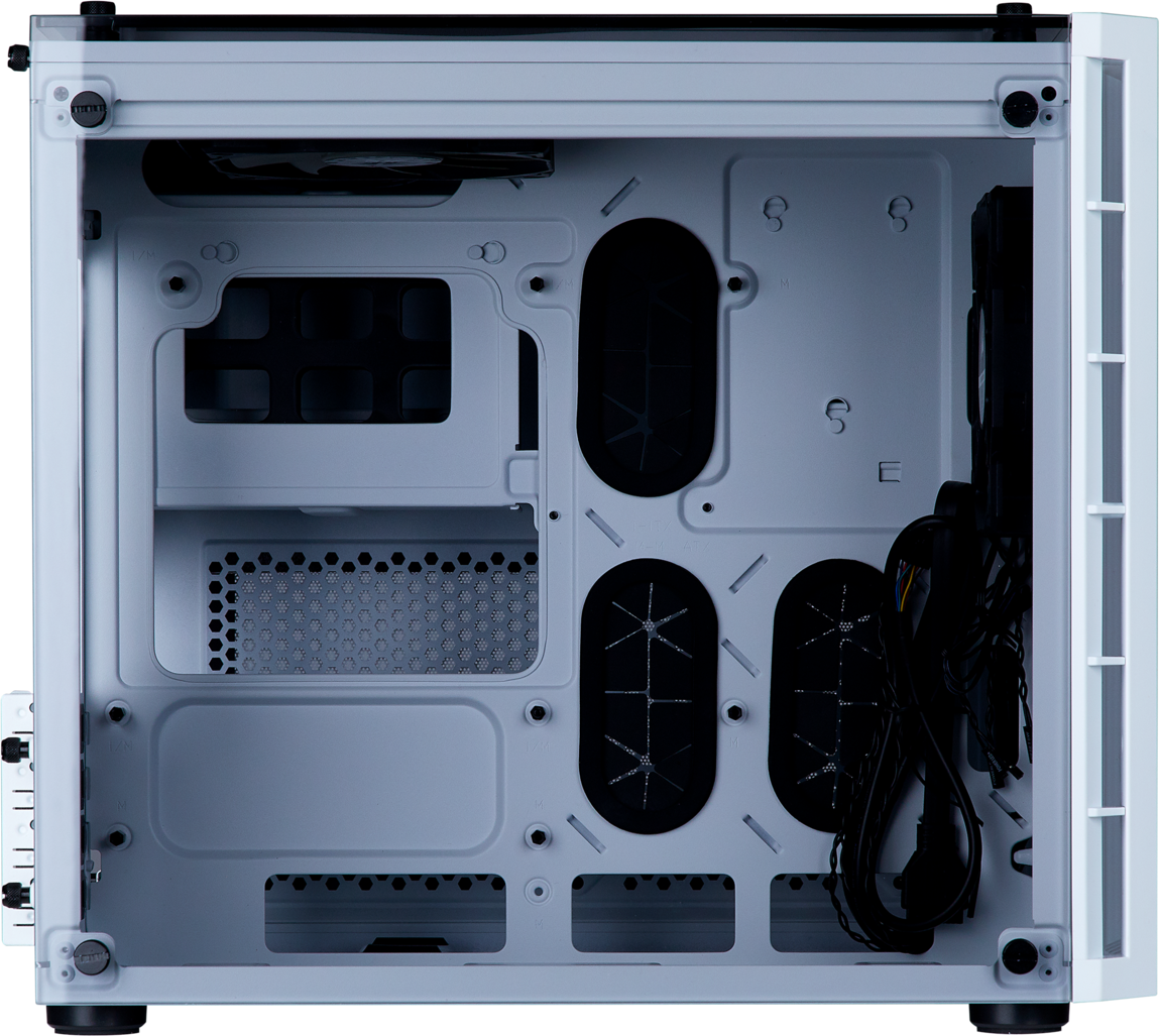 CORSAIR Crystal Series 280X Tempered Glass Micro ATX Case | at Mighty ...