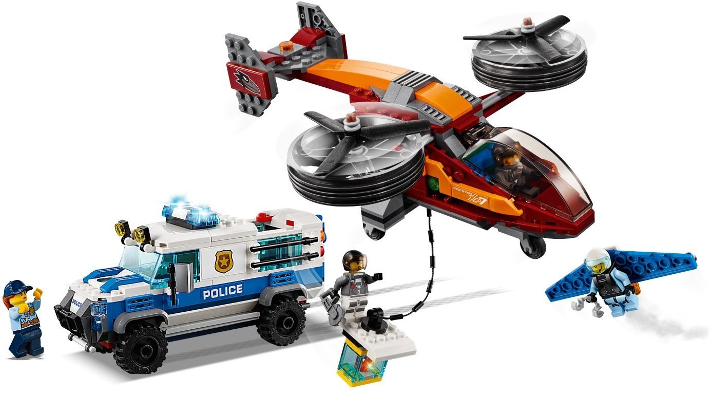 Buy LEGO City - Sky Police Diamond Heist at Mighty Ape NZ