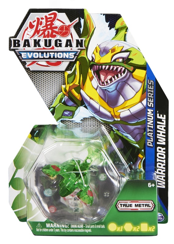Buy Bakugan: Evolutions Platinum Series - Warrior Whale at Mighty Ape NZ