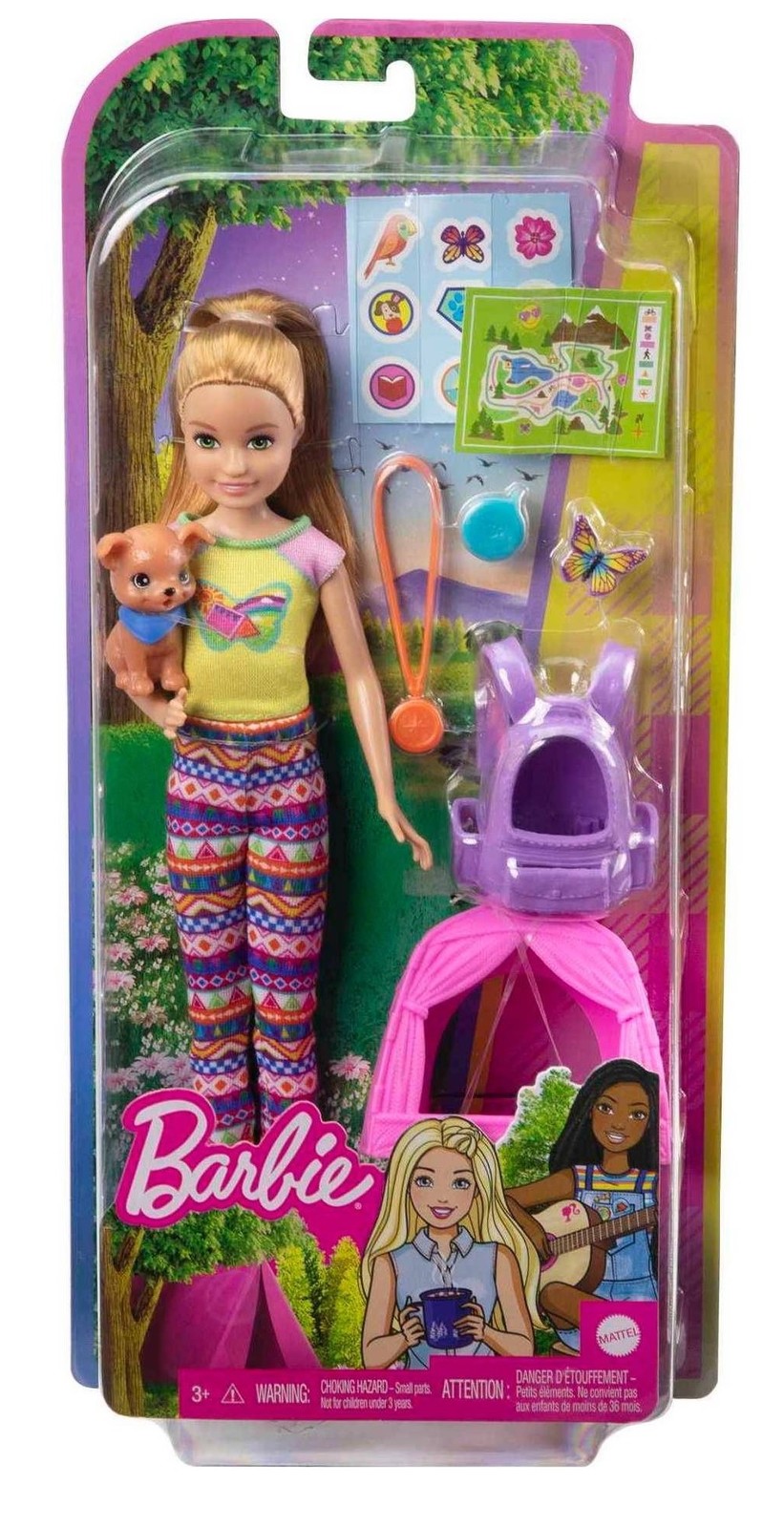 Buy Barbie - Camping Playset with Stacie Doll at Mighty Ape NZ