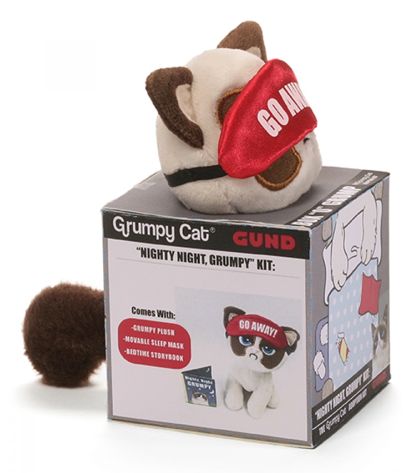 Buy Nighty Night - Grumpy Cat Plush at Mighty Ape NZ