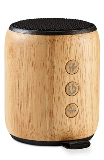 Solid Wood Bluetooth Speaker - Black | at Mighty Ape NZ