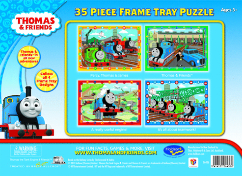 Buy Thomas & Friends 35 Piece Frame Tray Puzzle - Percy, Thomas & James ...