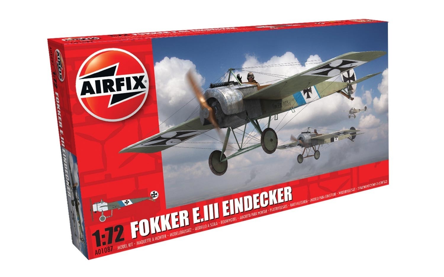 1:72 Fokker E.III Eindecker - Model Kit | at Mighty Ape NZ