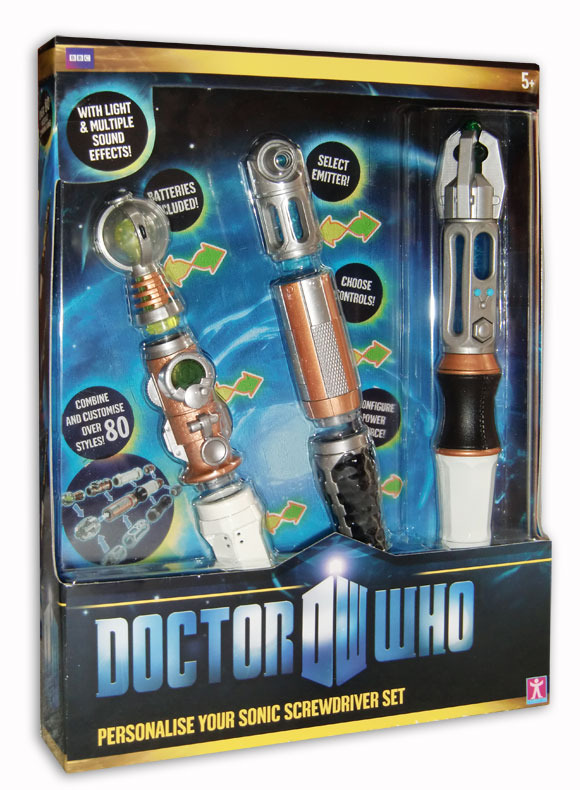 Buy Doctor Who Personalise Your Sonic Screwdriver Set at Mighty Ape NZ