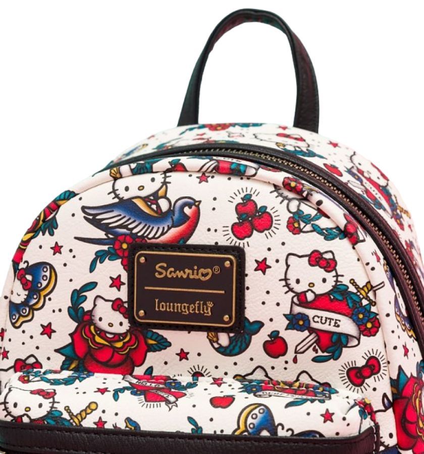 Loungefly: Hello Kitty - Tattoo Art Mini Backpack | at Mighty Ape NZ