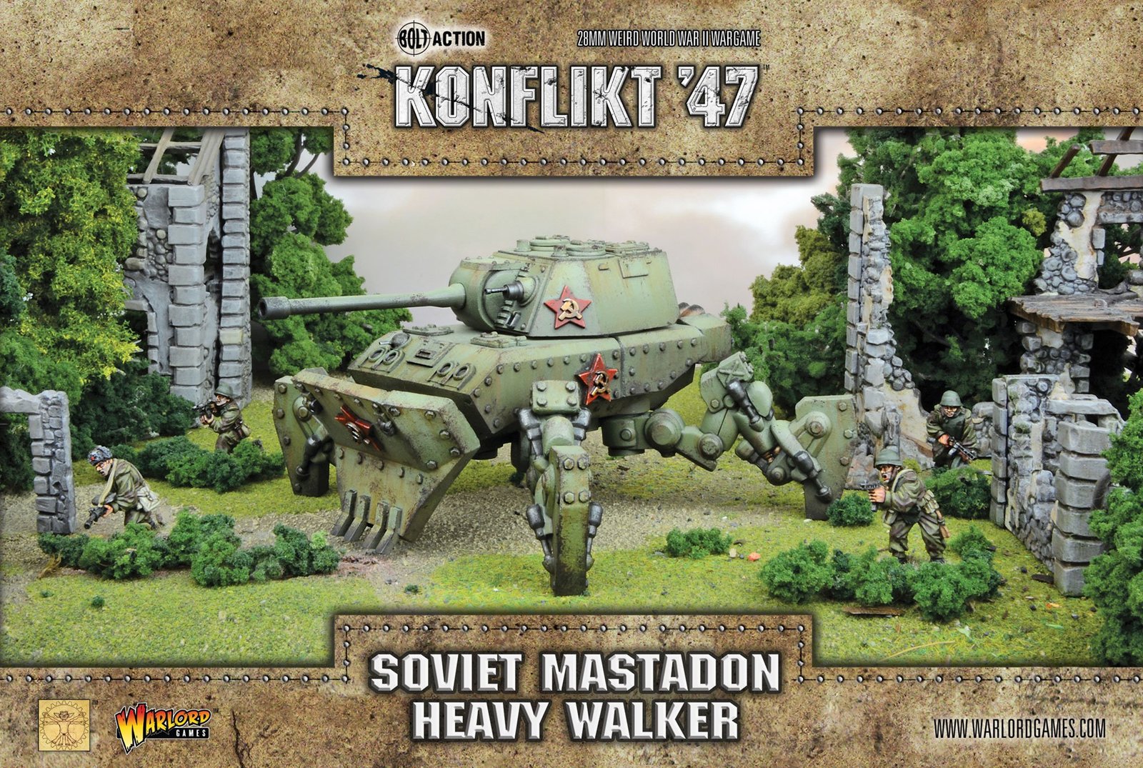 Konflikt 47: Soviet Mastodon Heavy Walker | at Mighty Ape NZ