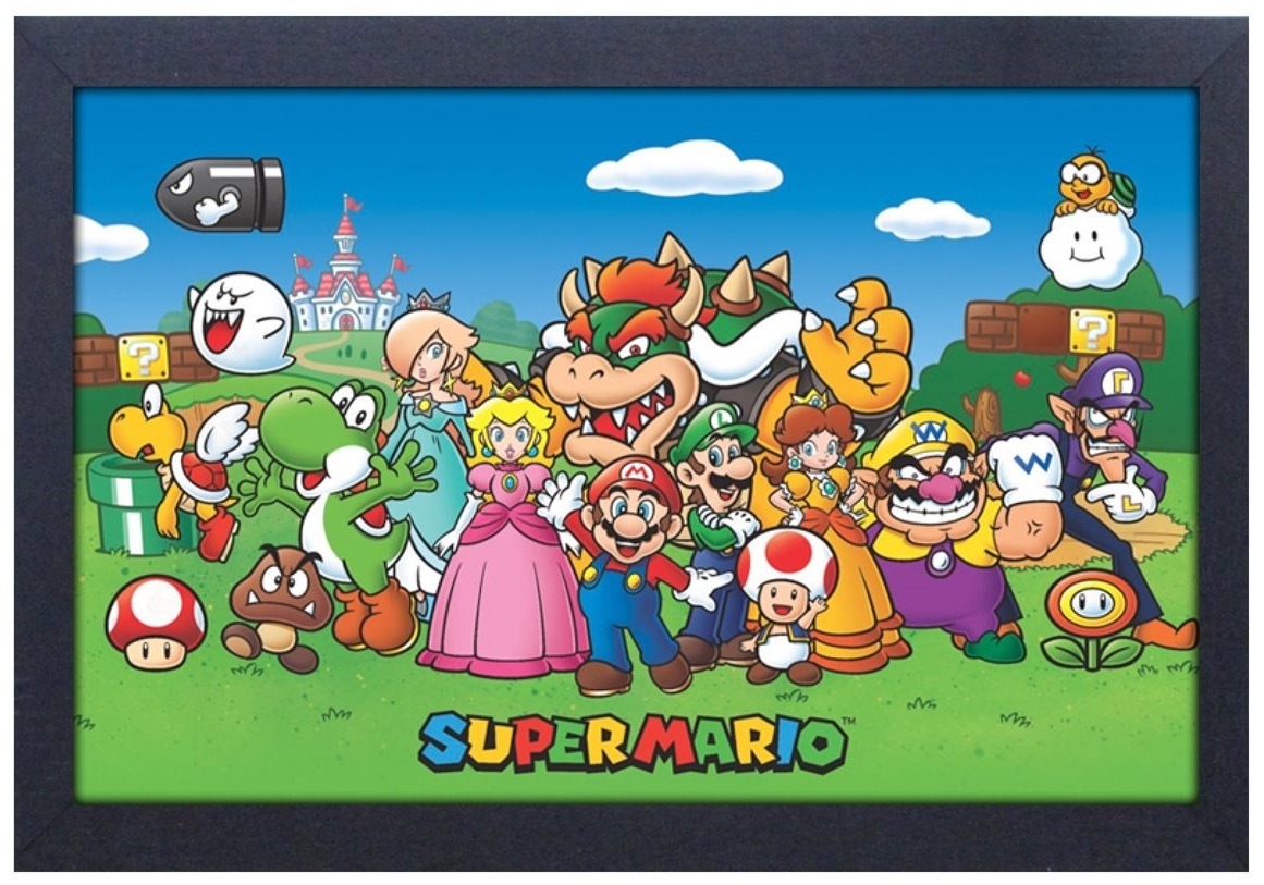 Super Mario Bros: Characters - Collector Print | at Mighty Ape NZ