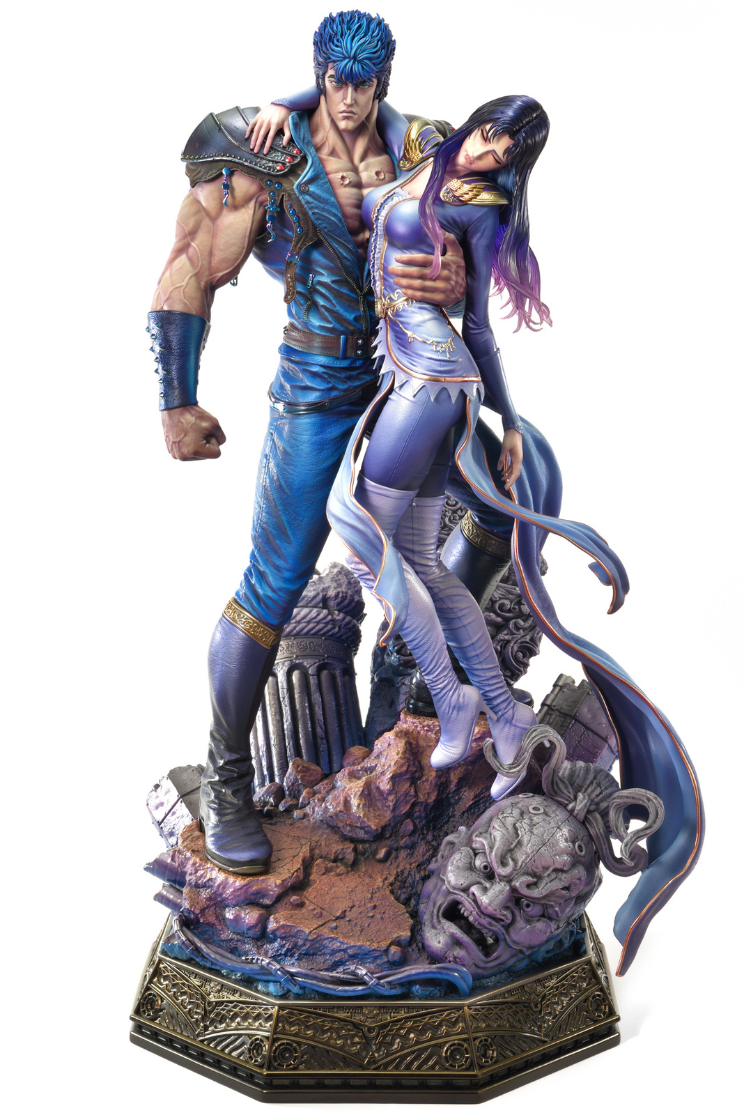 Kenshiro & Yuria (Polar Star of Love) - 28" Premium Statue | at Mighty ...