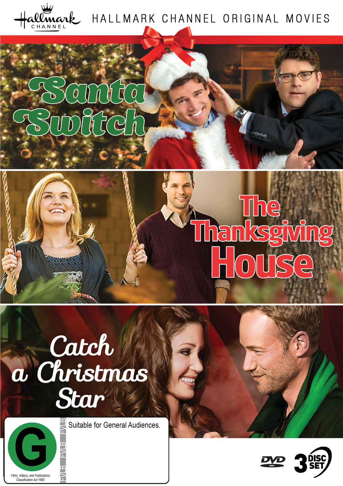 Hallmark Christmas Collection 35 (Santa Switch / The Thanksgiving House ...