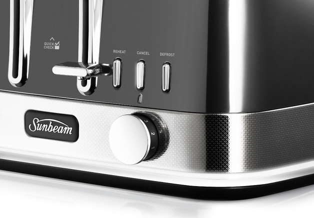 Buy Sunbeam: New York Collection 4 Slice Toaster - Grey Reflective at ...