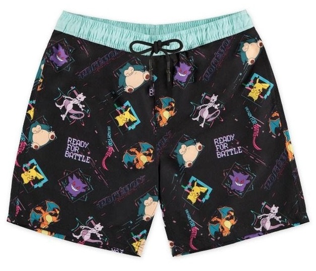 Difuzed: Pokemon - Swim Shorts (Size: M) | Men's | at Mighty Ape NZ