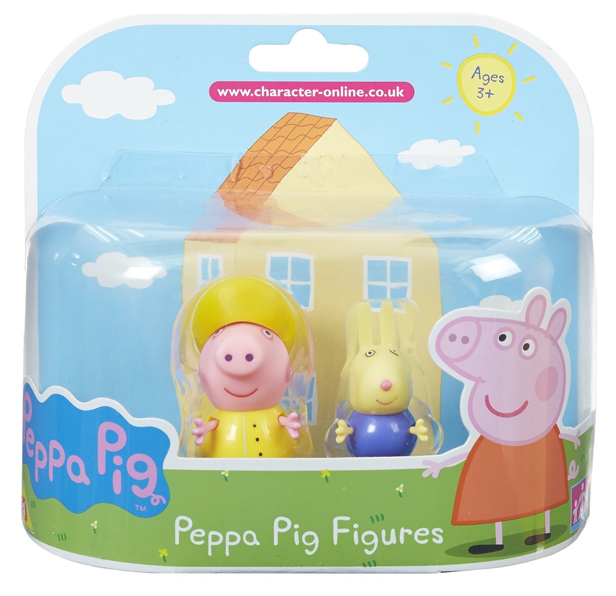 Buy Peppa Pig - Raincoat Peppa & Richard Rabbit at Mighty Ape NZ