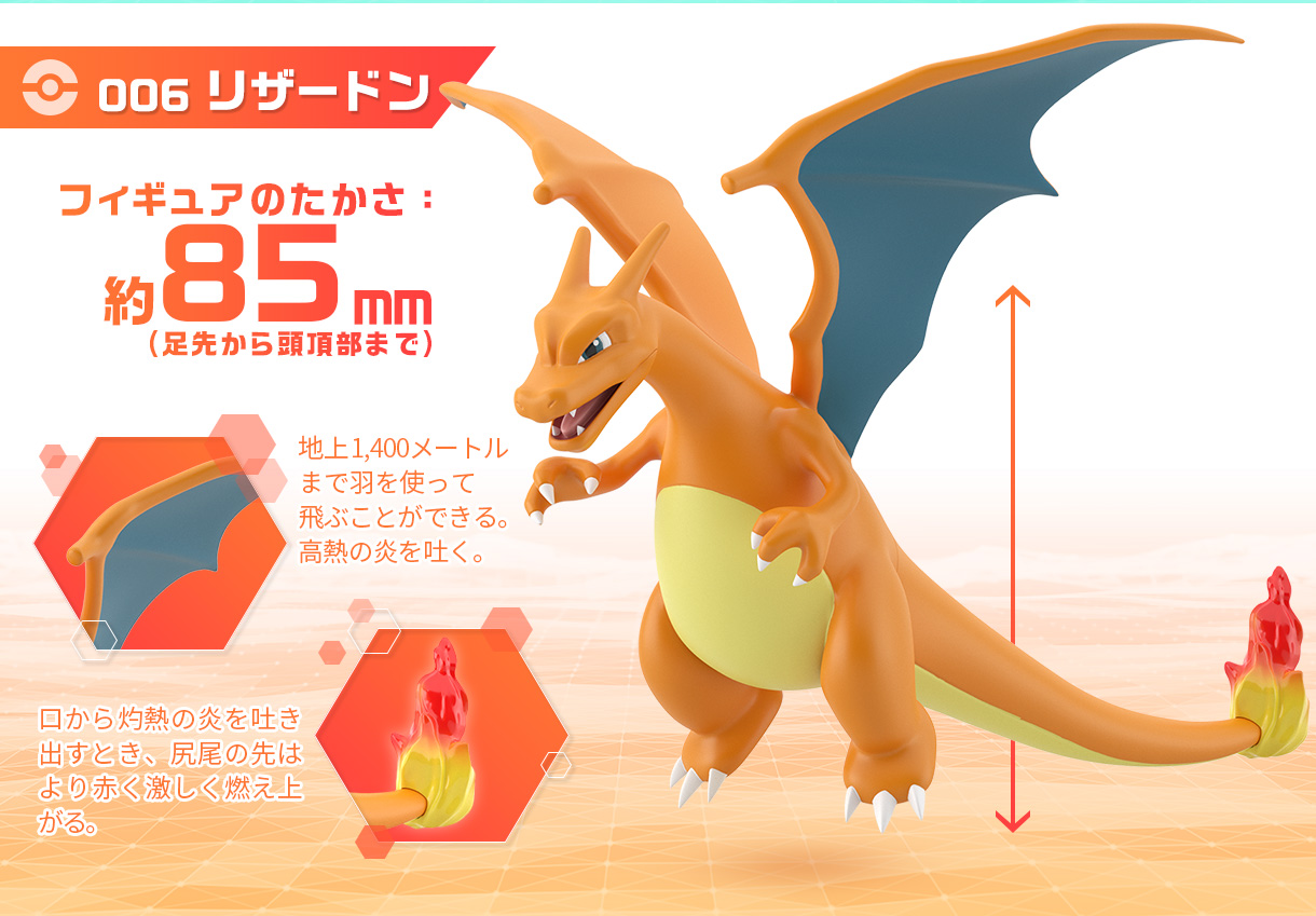 1/20 Charizard - Mini Figure | at Mighty Ape Australia