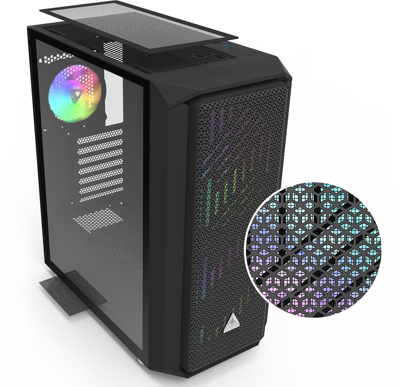 MONTECH Air X ARGB Mid Tower Case | at Mighty Ape NZ