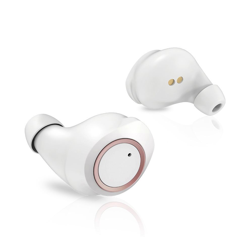 5.0 Bluetooth Portable Wireless Mini Earbuds - White | at Mighty Ape NZ