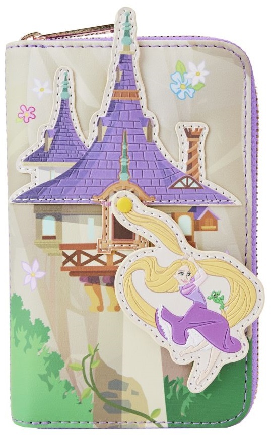 Loungefly: Tangled - Rapunzel Swinging Zip Around Wallet | at Mighty Ape NZ