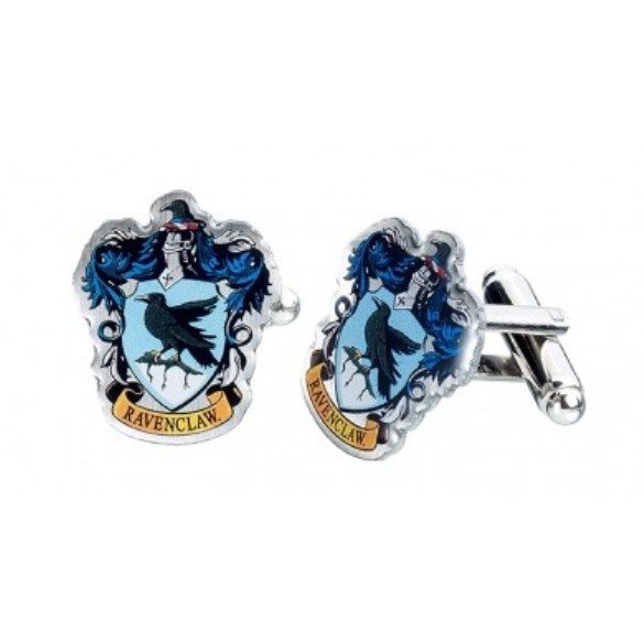 Harry Potter: Silver Plated Ravenclaw Crest Cufflinks | at Mighty Ape NZ