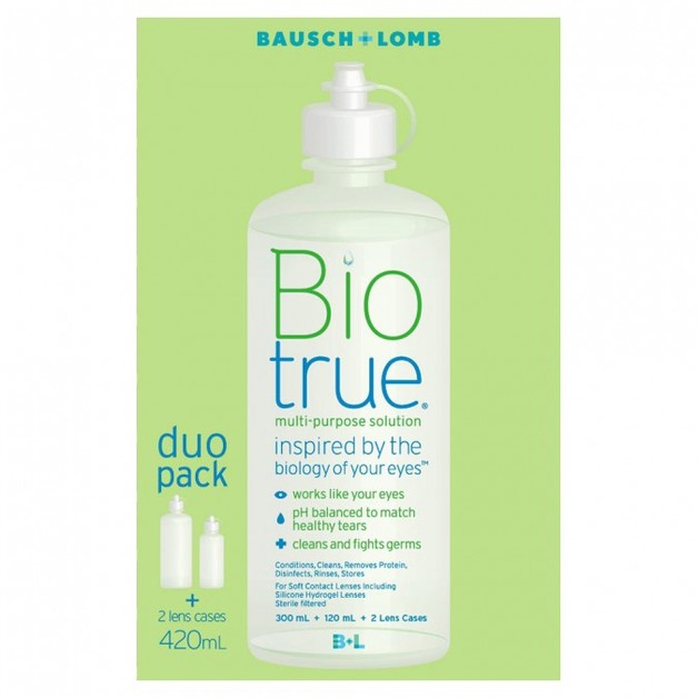 Buy Biotrue Multi Purpose Solution (300ml+120ml Bottle) at Mighty Ape NZ