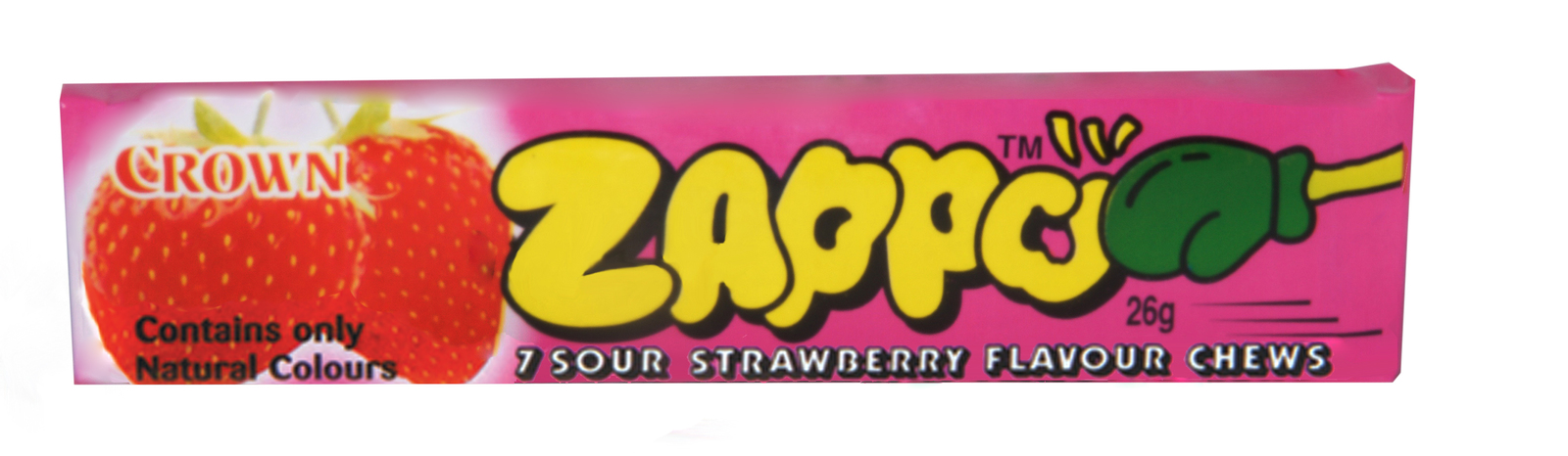 Zappo Stick Pack Chews Strawberry 26g 60pk | at Mighty Ape NZ