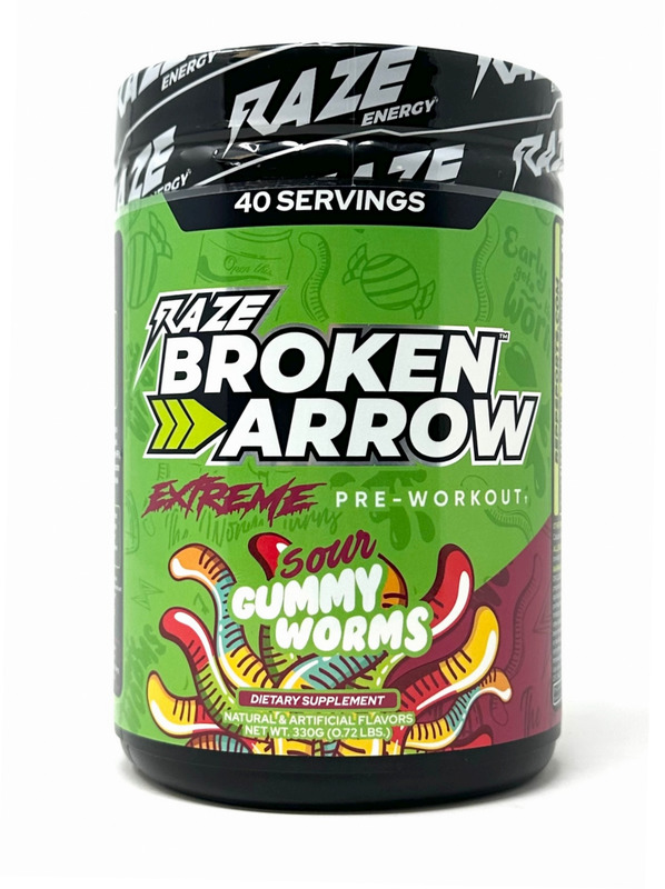 Buy BROKEN ARROW ELITE PRE: Sour Gummy (40 SERV) at Mighty Ape NZ