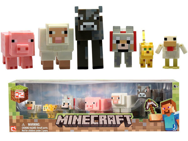 Buy Minecraft Animal 6 Figure Pack Series 2 at Mighty Ape NZ