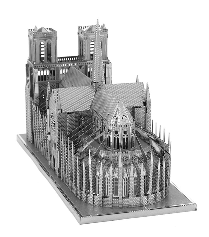 Metal Earth ICONX: Notre Dame - Model Kit Images at Mighty Ape NZ