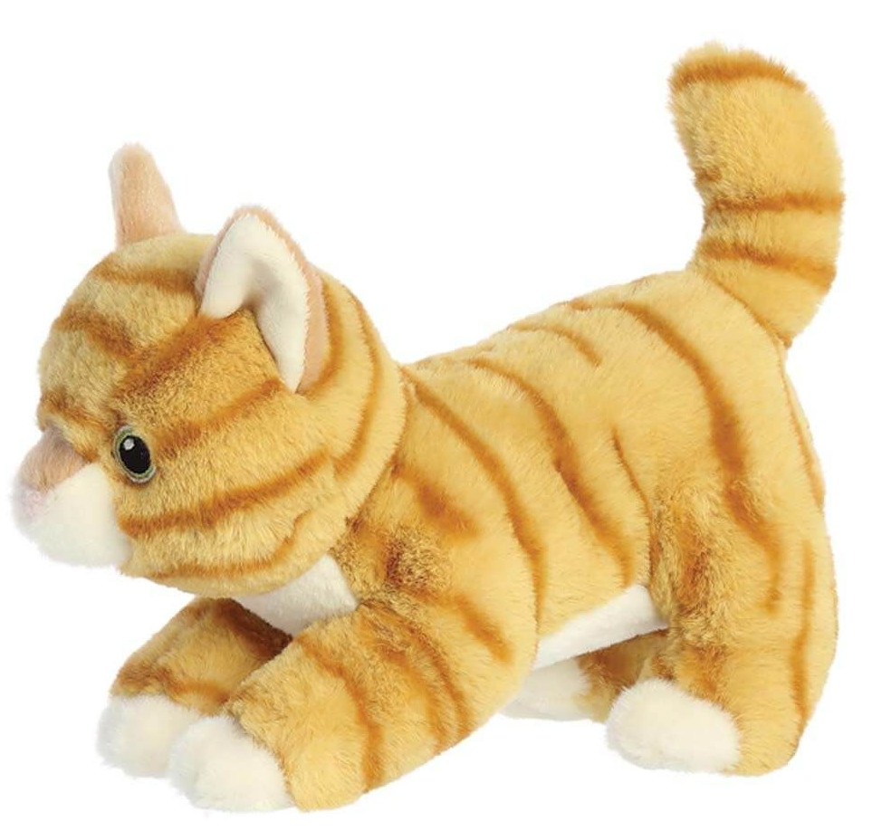 Buy Aurora: Orange Tabby Cat - Plush Toy at Mighty Ape NZ