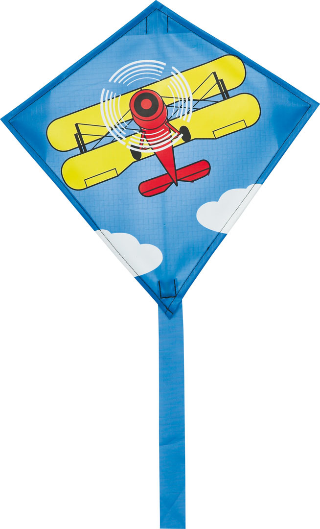 Buy Mini Eddy Biplane - 12" Kite at Mighty Ape NZ