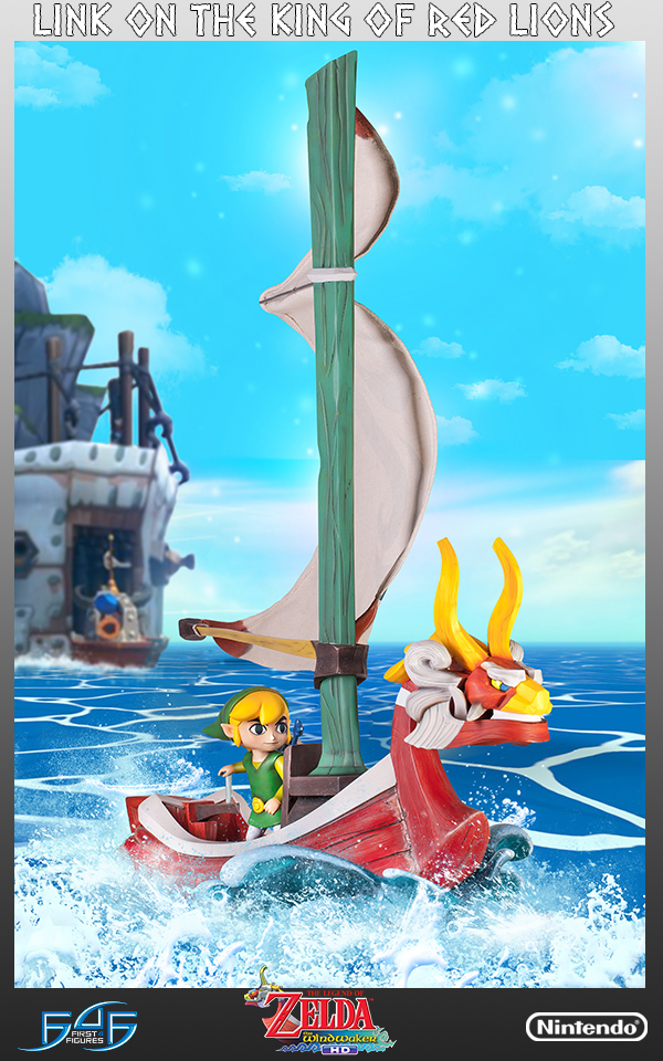 Legend of Zelda: Wind Waker - Link on King of Red Lions | at Mighty Ape NZ