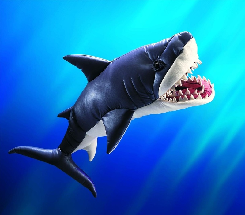Buy Folkmanis Hand Puppet - Great White Shark at Mighty Ape NZ