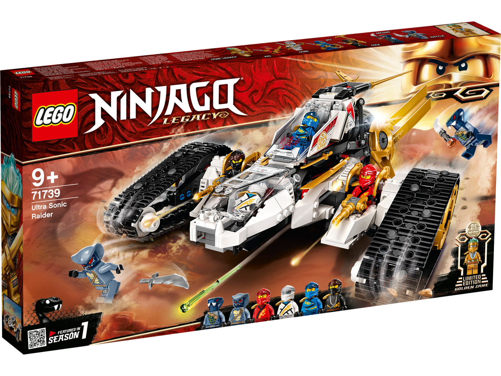 Buy LEGO Ninjago - Ultra Sonic Raider at Mighty Ape Australia