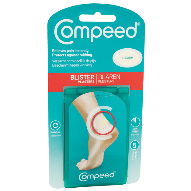 Buy Compeed Blister Plasters - Medium (5 Pack) at Mighty Ape NZ