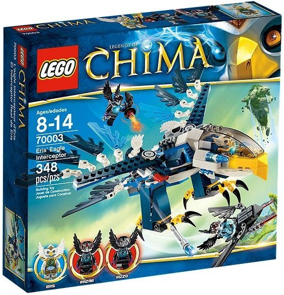 Buy LEGO Legends of Chima - Eris' Eagle Interceptor (70003) at Mighty ...