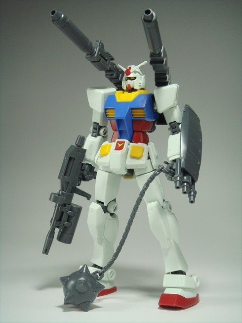 Gunpla Ace with New HG Gundam Weapon Parts (Hammer & Original Weapon ...