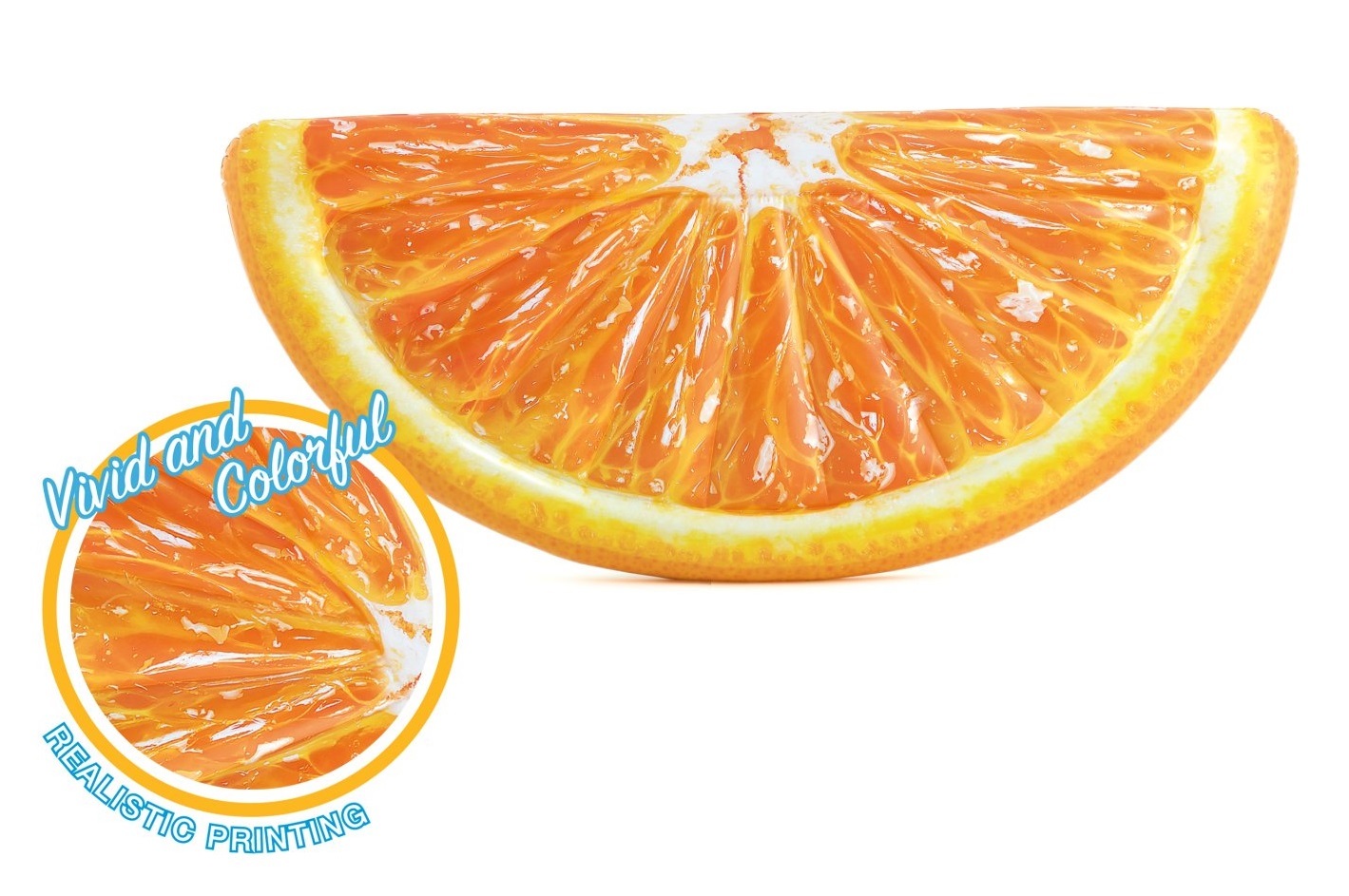 Orange Slice - Inflatable Lounger | at Mighty Ape NZ