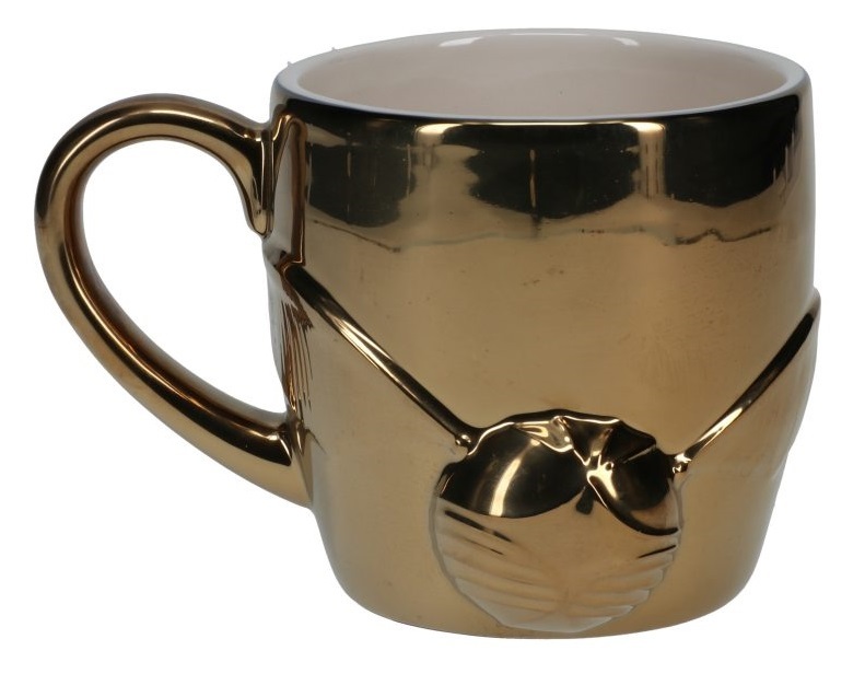 Paladone: Golden Snitch Gold Mug | at Mighty Ape NZ