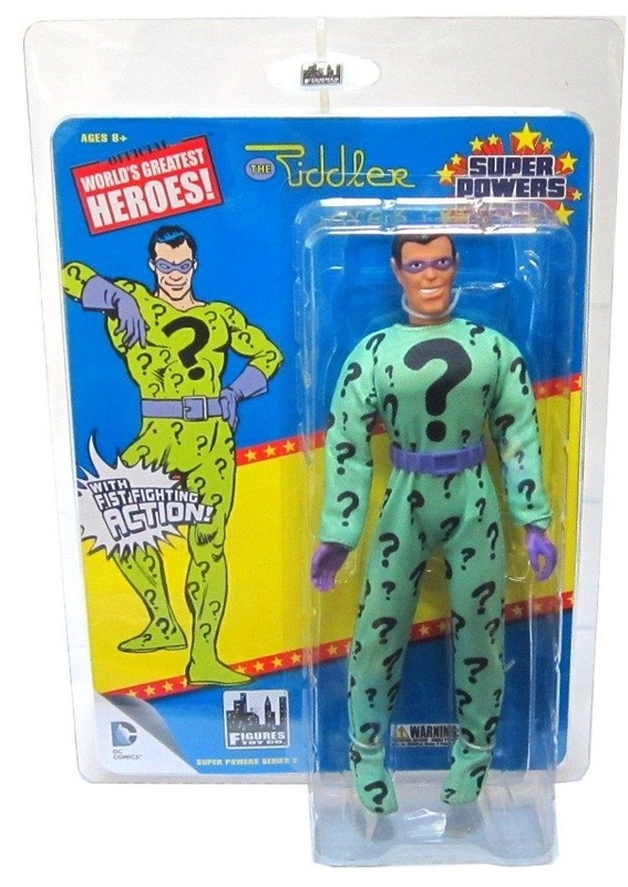 Buy Super Powers Retro 8" Riddler Action Figure at Mighty Ape NZ