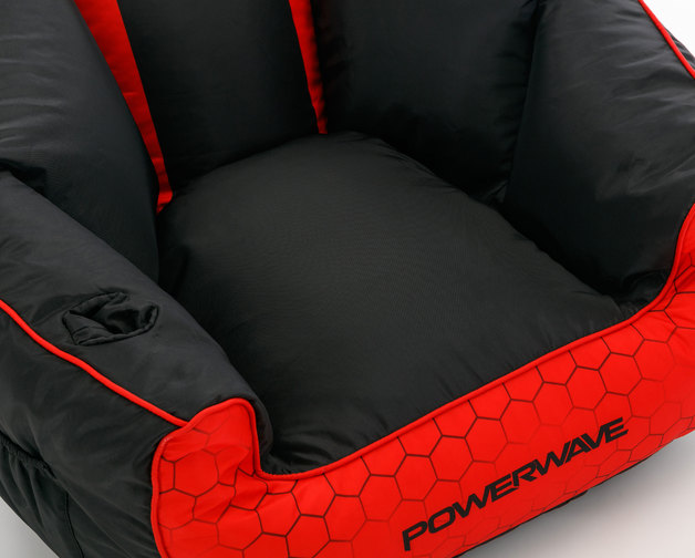 Powerwave Bean Bag Chair Puff (Red) | | Buy Now | at Mighty Ape NZ