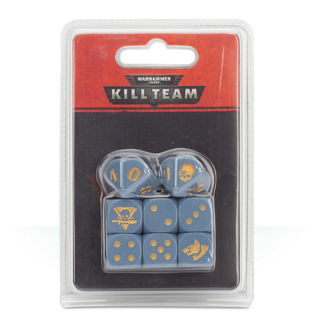 Warhammer 40,000: Kill Team - Space Wolves Dice Set | at Mighty Ape NZ