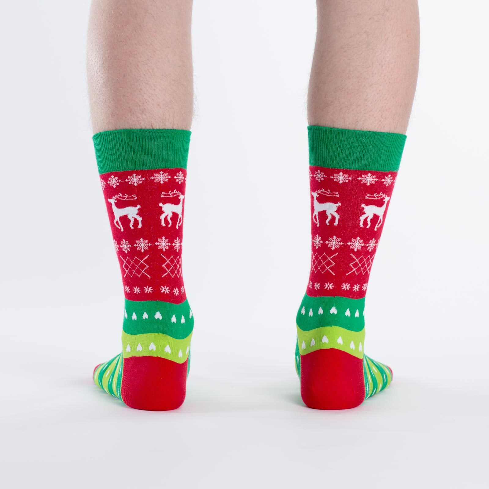 Tacky Holiday Sweater Crew Socks | Men's | at Mighty Ape NZ