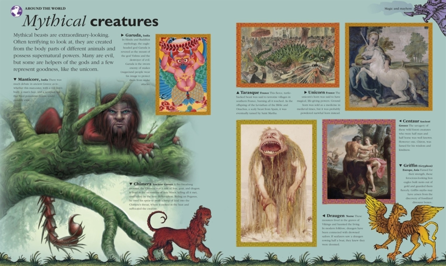 Children's Book of Mythical Beasts and Magical Monsters | DK Book | Buy Now | at Mighty Ape ...