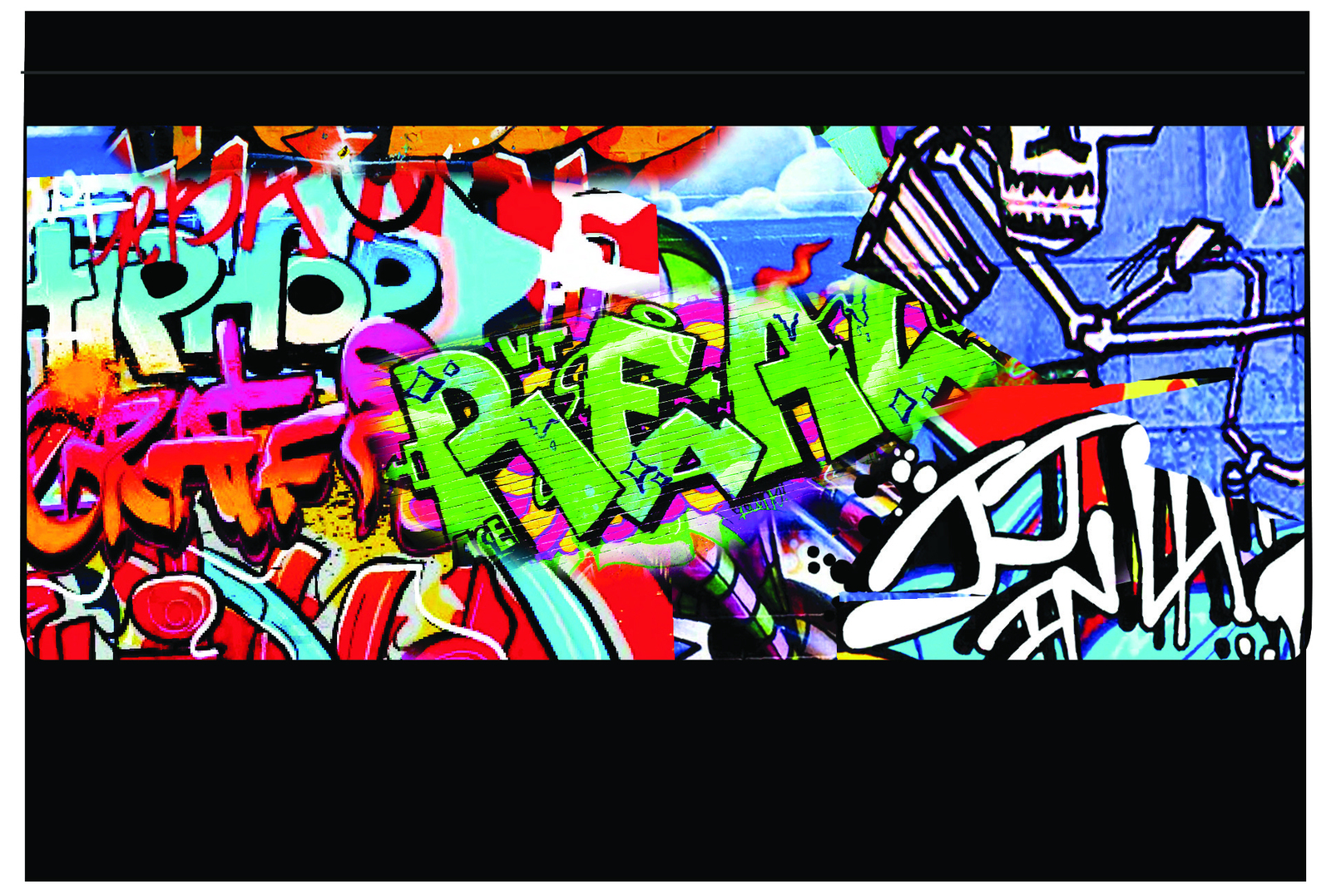 Buy Spencil: Document Wallet - Rebel Graffiti at Mighty Ape NZ